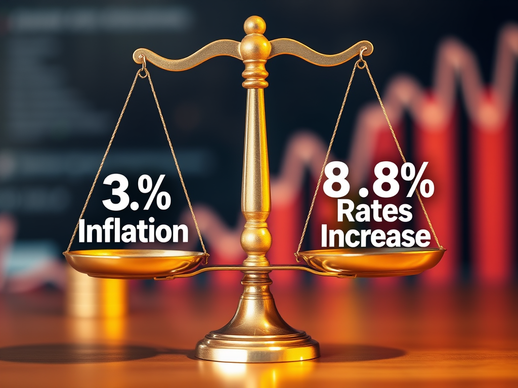Inflation hits at 3% — but rates are still rising nearly three times ...